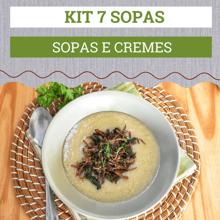 KIT 7 SOPAS - Produtos - Sabores Light - Culinária Saudável